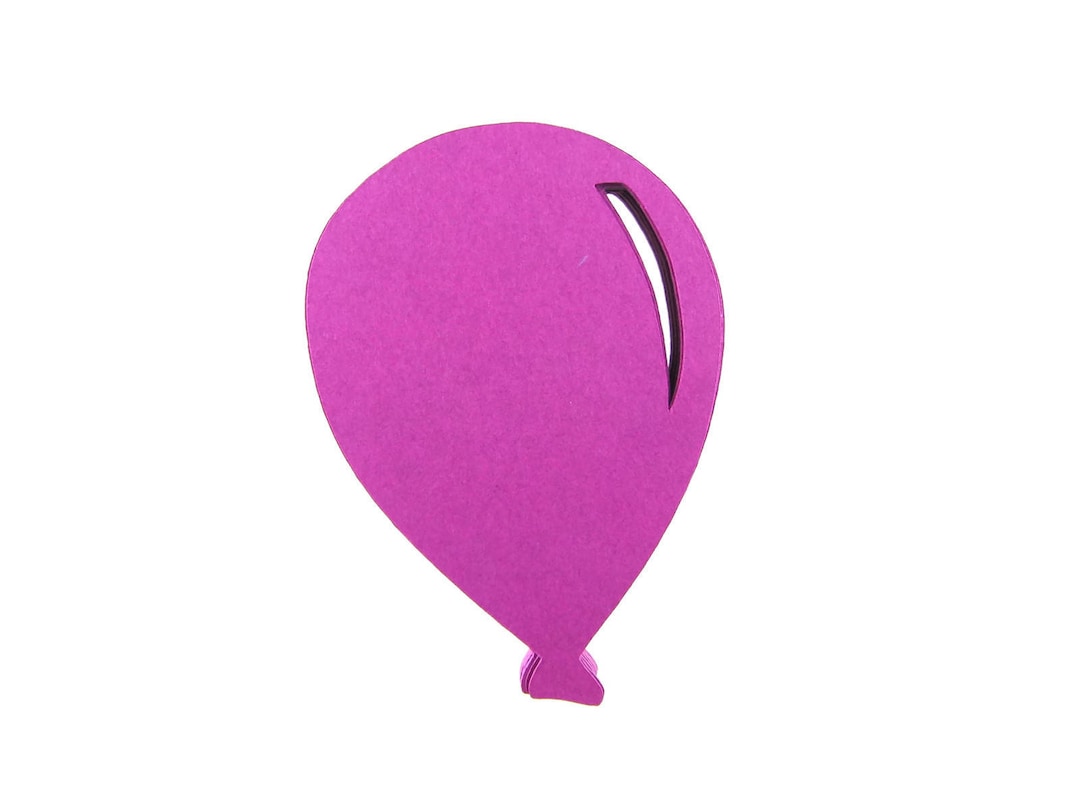 Balloon Paper Cut Outs Set of 25 - Etsy