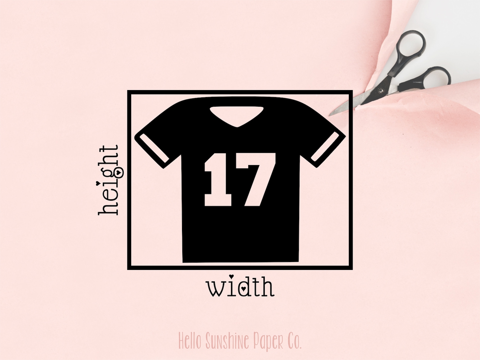 Custom Jersey Paper Cut Outs Set of 25 - Etsy