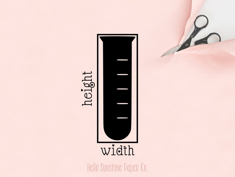 Test Tube Paper Cut Outs Set of 25 - Etsy