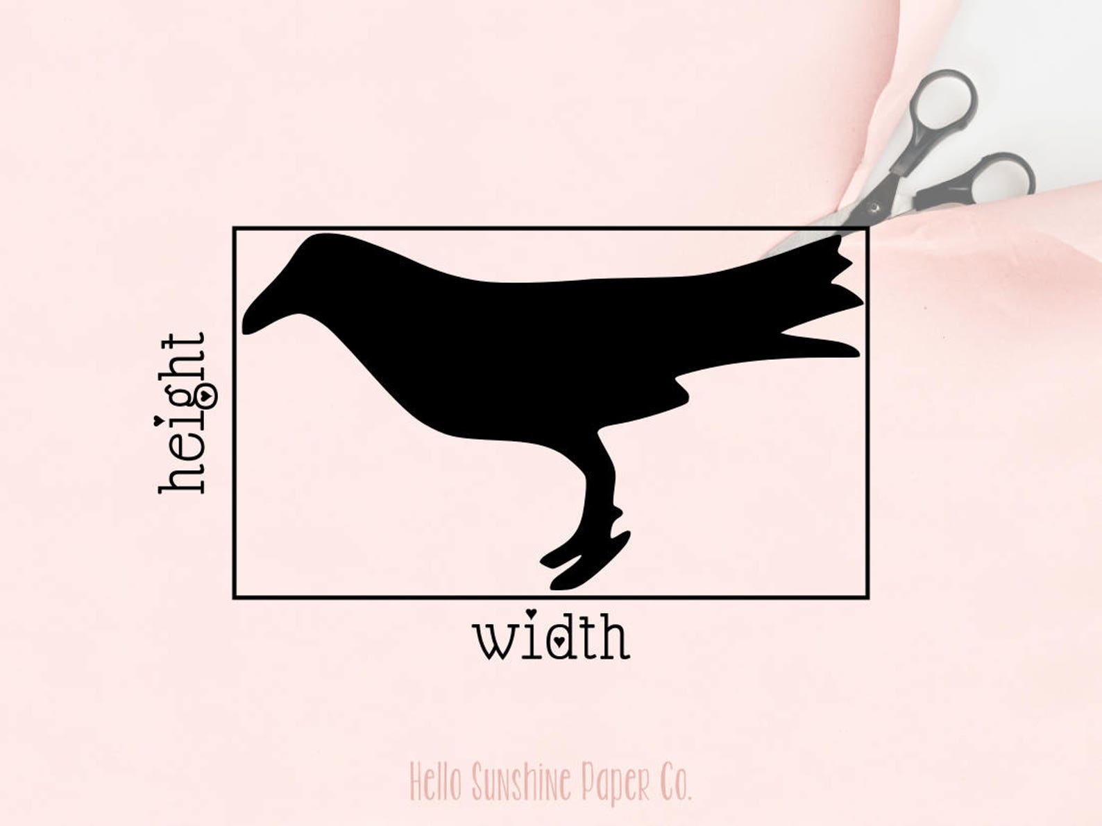 Crow Paper Cut Outs Set of 25 - Etsy