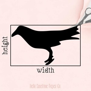 Crow Paper Cut Outs Set of 25 - Etsy