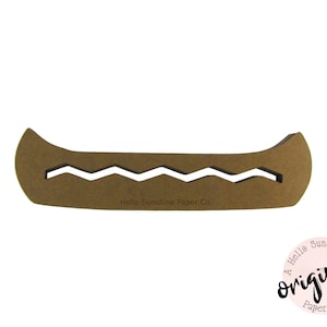 Canoe Paper Cut Outs Set of 25 - Etsy