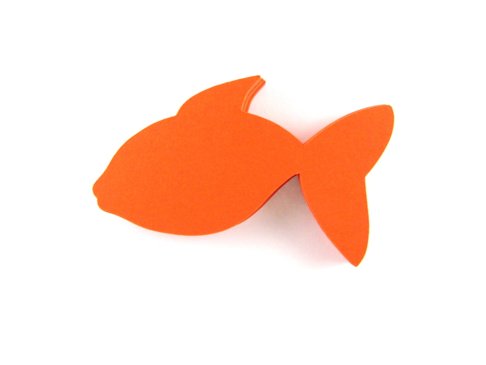 Goldfish Paper Cut Outs Set of 25 - Etsy