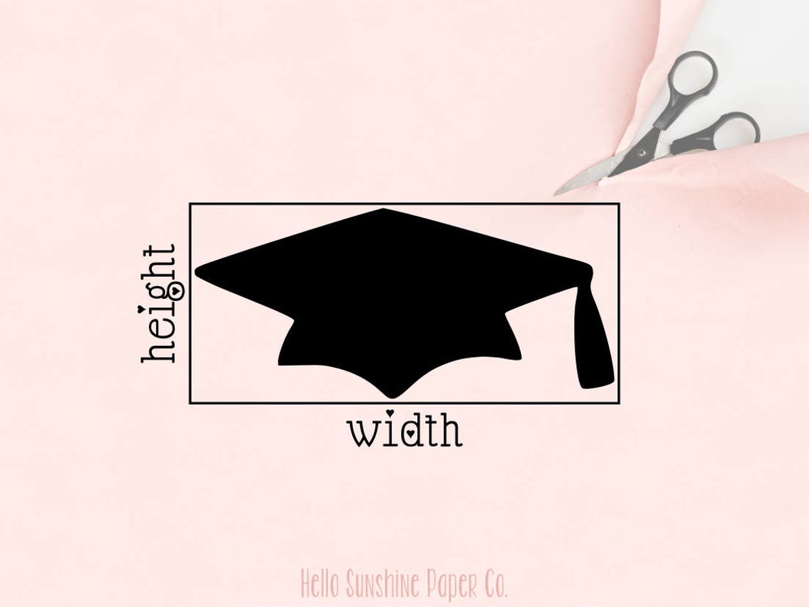Graduation Cap Paper Cut Outs Set of 25 - Etsy