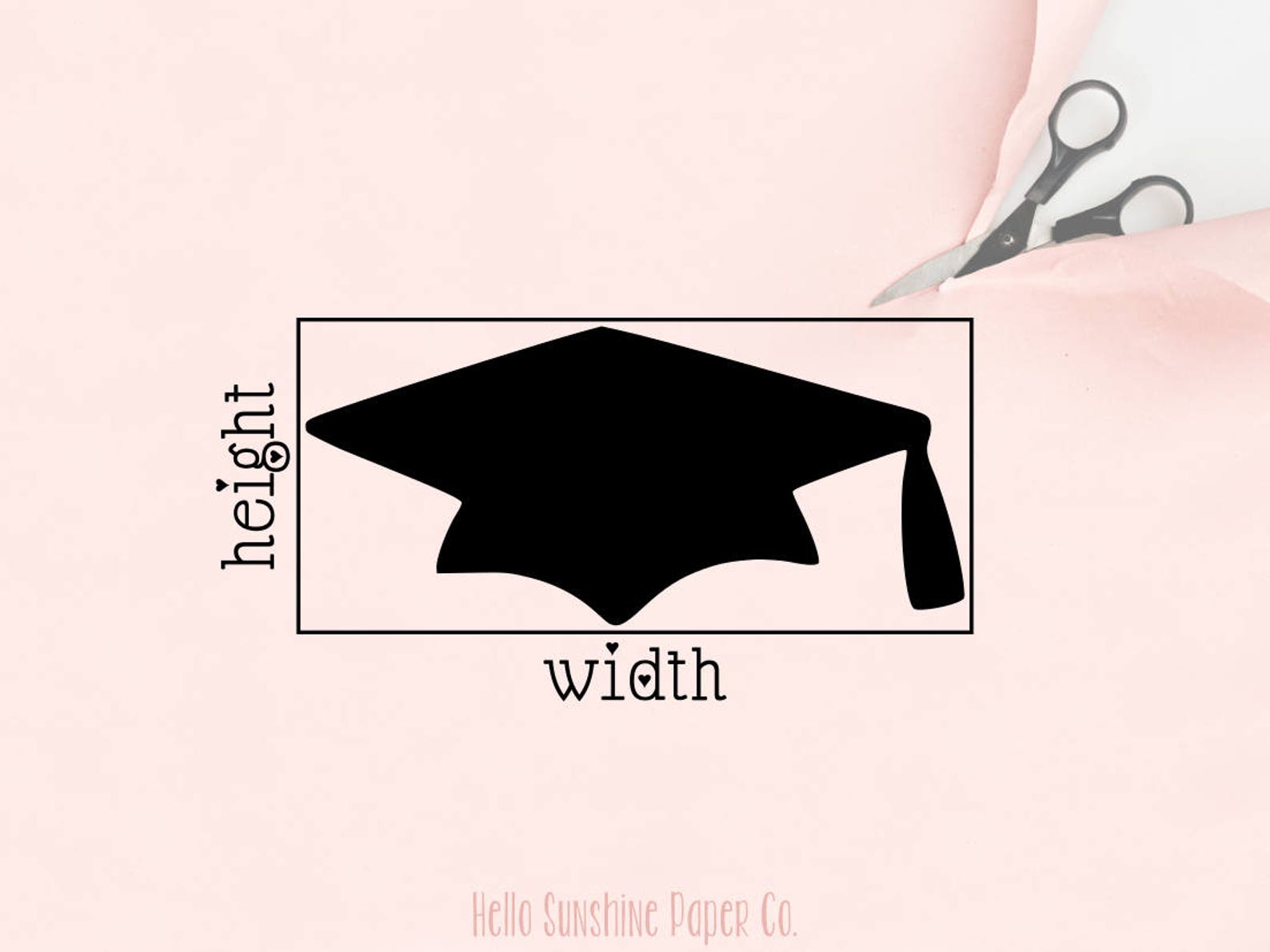 Graduation Cap Paper Cut Outs Set of 25 - Etsy