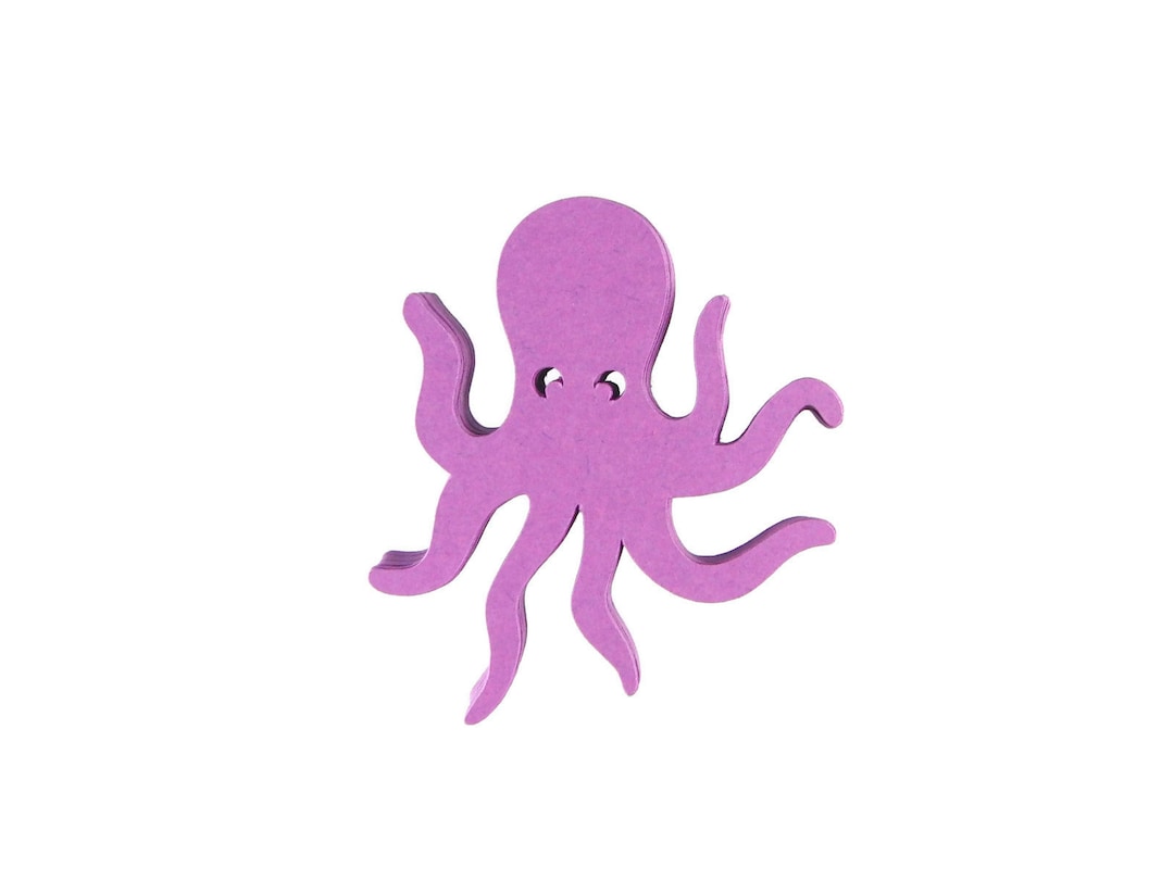 Octopus Paper Cut Outs Set of 25 - Etsy