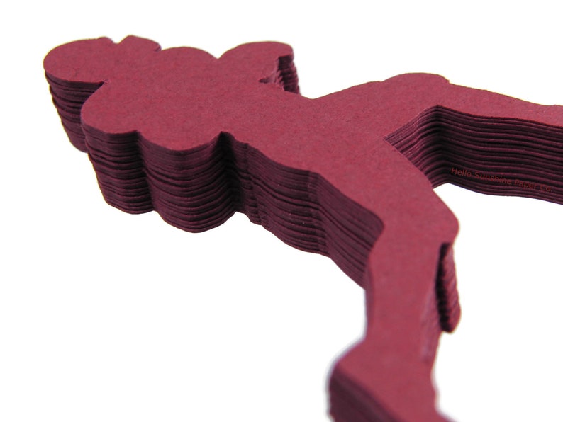 Football Player Paper Cut Outs Set of 25 - Etsy