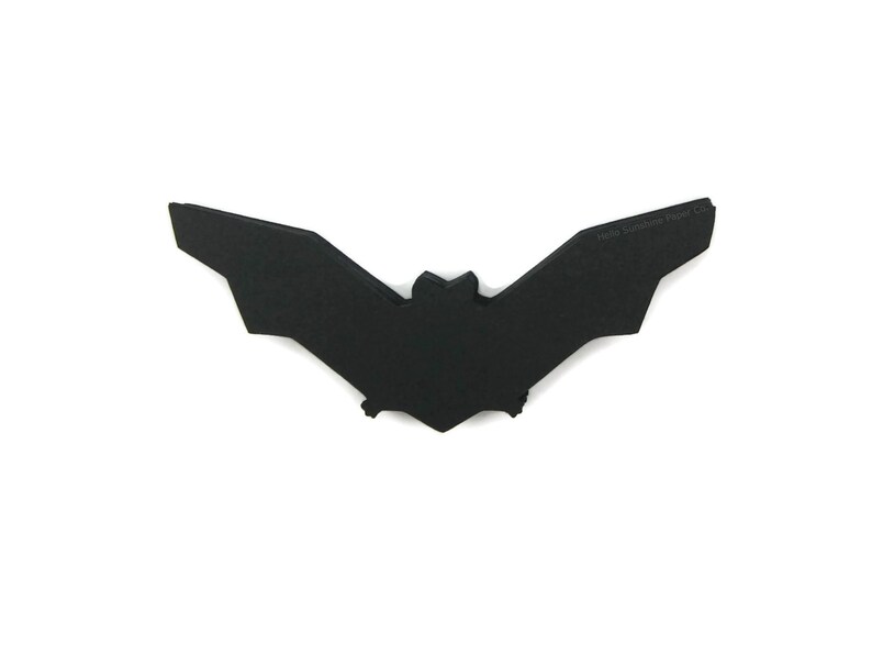 Bat Paper Cut Outs Set of 25 - Etsy