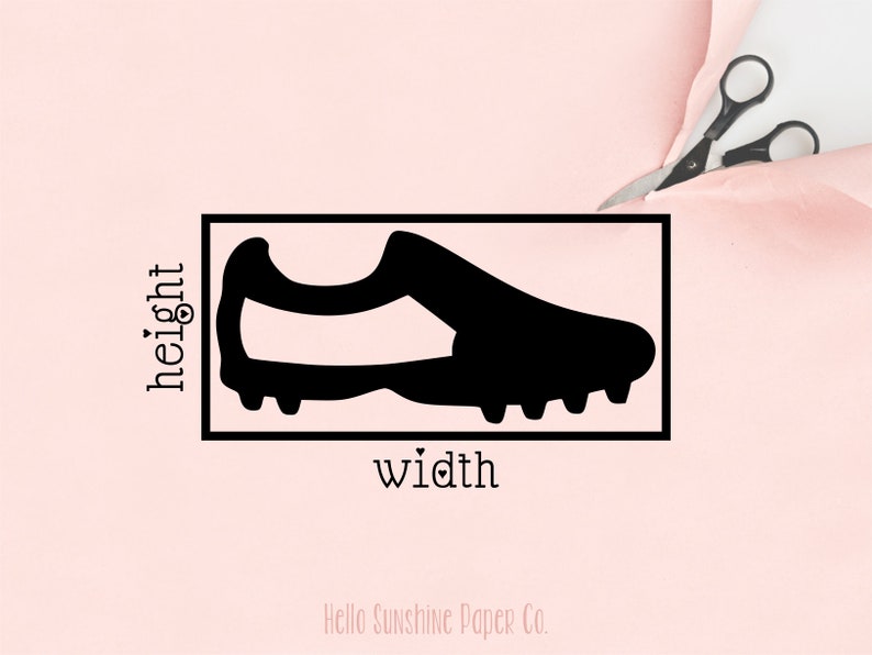 Cleats Paper Cut Outs Set of 25 - Etsy