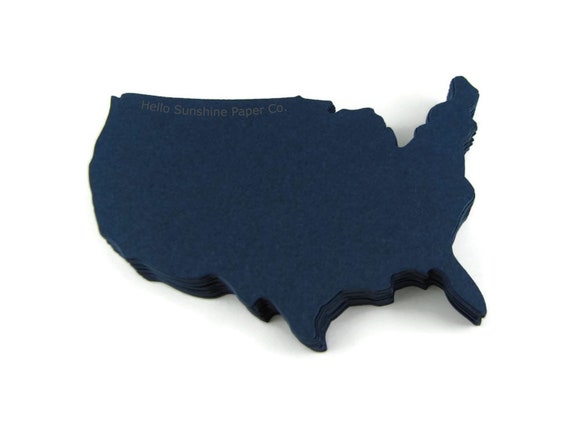 USA Paper Cut Outs Set of 25 - Etsy