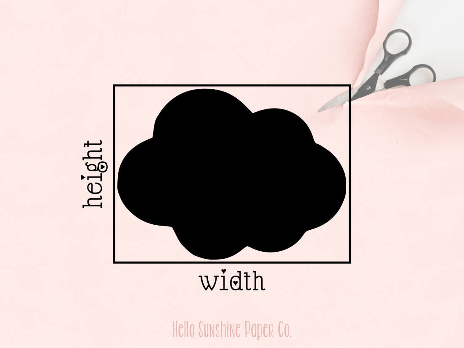 Cloud Paper Cut Outs Set of 25 | Etsy