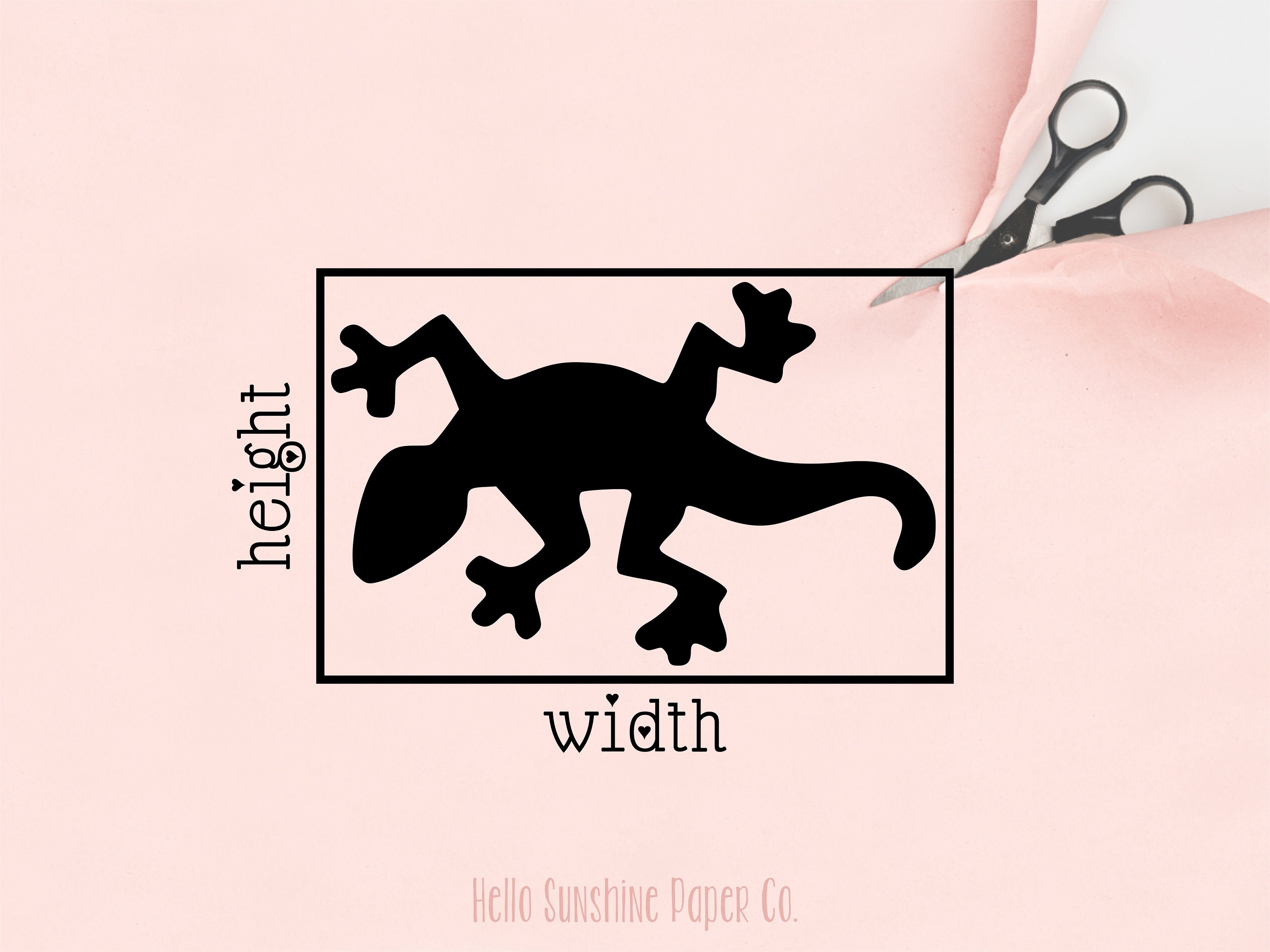 Gecko Paper Cut Outs Set of 25 - Etsy Denmark