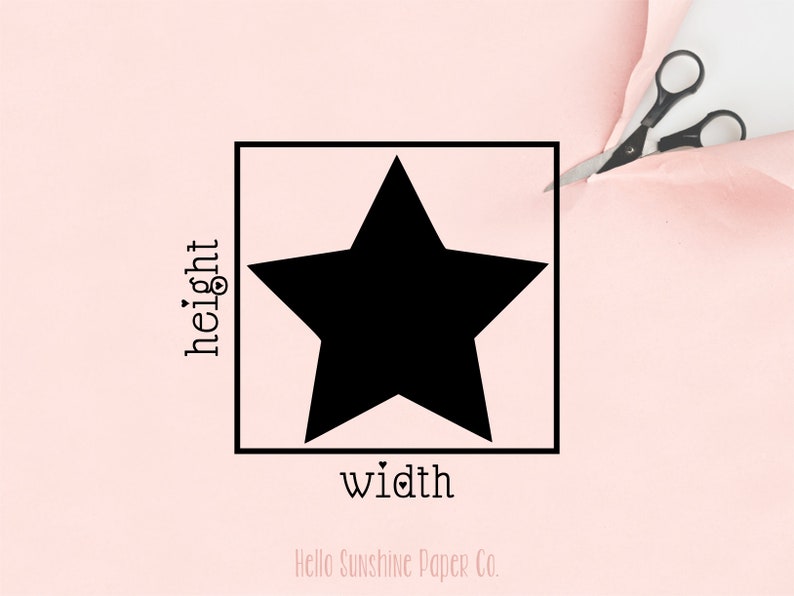 Star Paper Cut Outs Set of 25 - Etsy