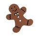 Gingerbread Man Paper Cut Outs Set of 25 - Etsy