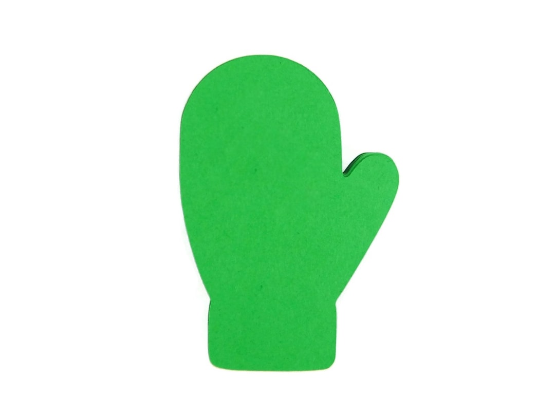 Mitten Paper Cut Outs Set of 25 - Etsy