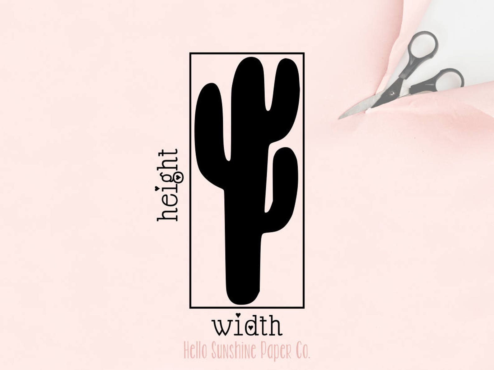Cactus Paper Cut Outs Set of 25 - Etsy