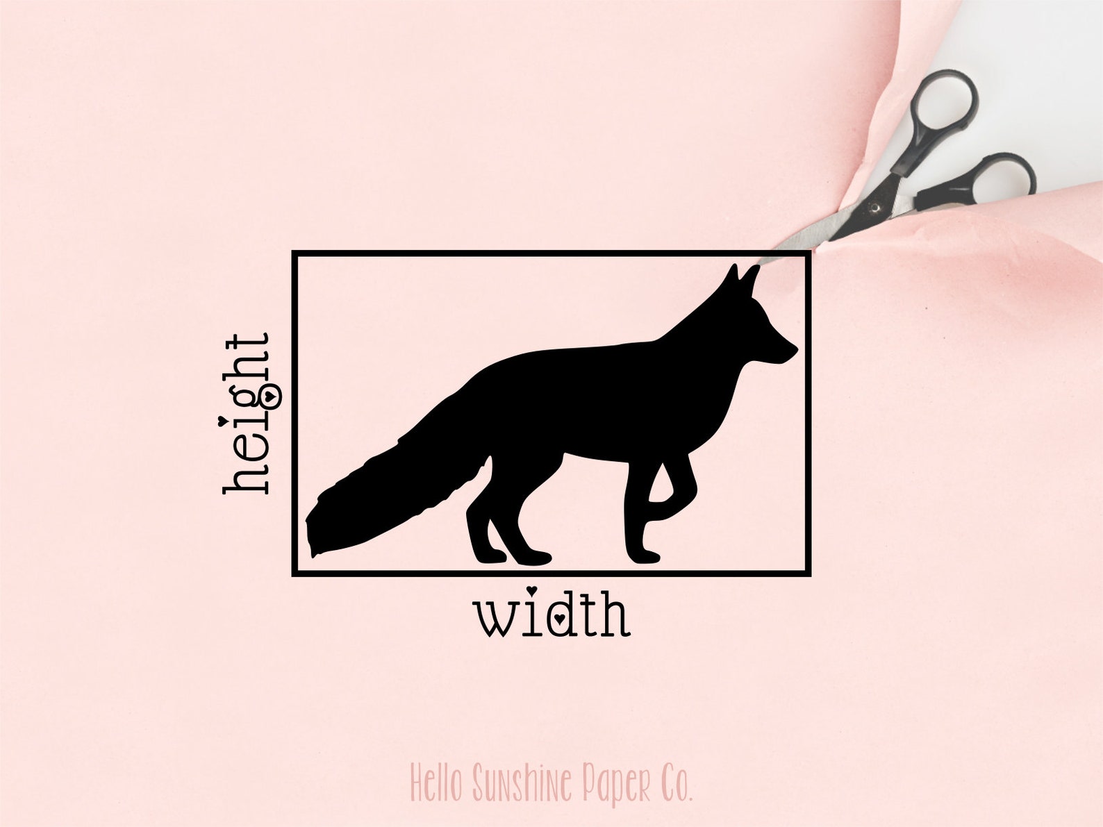 Fox Paper Cut Outs Set of 25 - Etsy