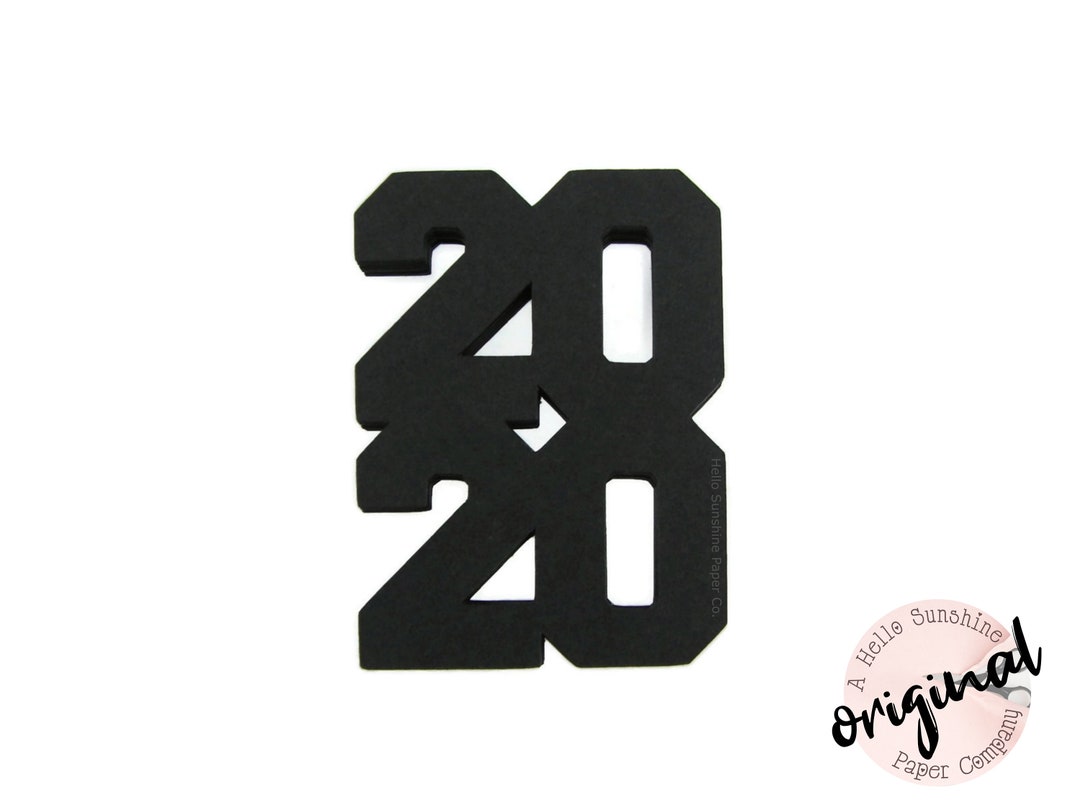 2020 Paper Cut Outs Set of 20 - Etsy