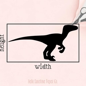 Velociraptor Paper Cut Outs Set of 25 - Etsy