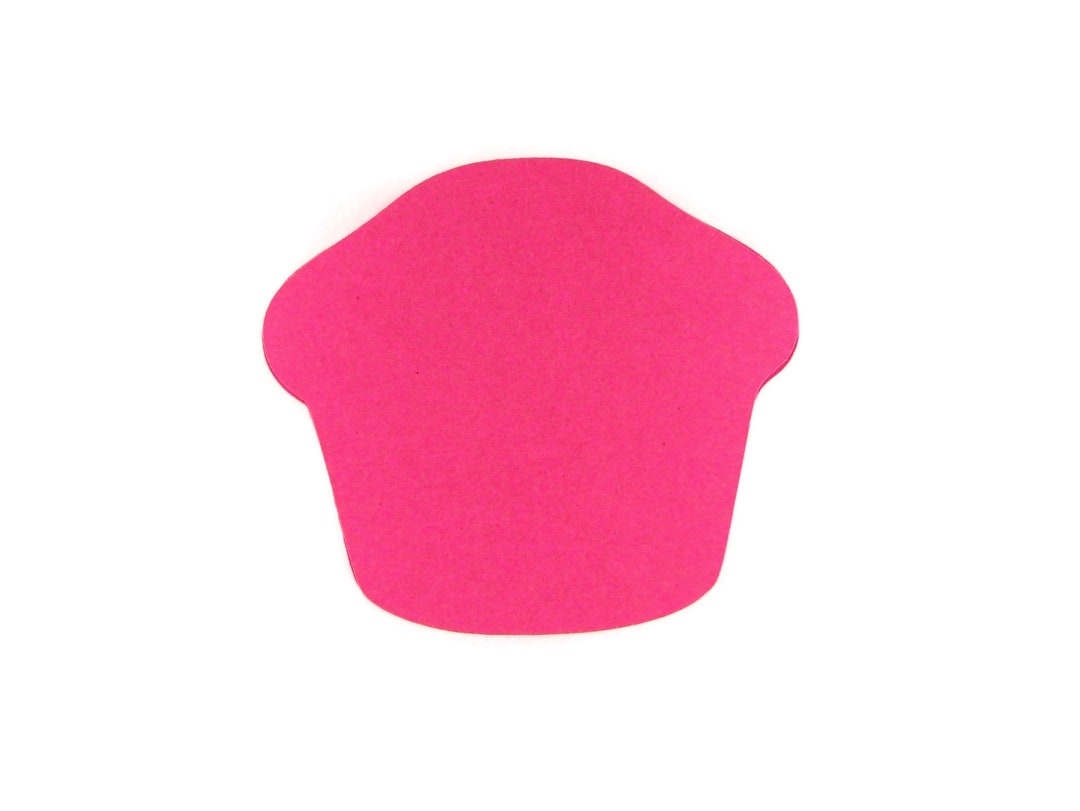 Muffin Paper Cut Outs Set of 25 - Etsy