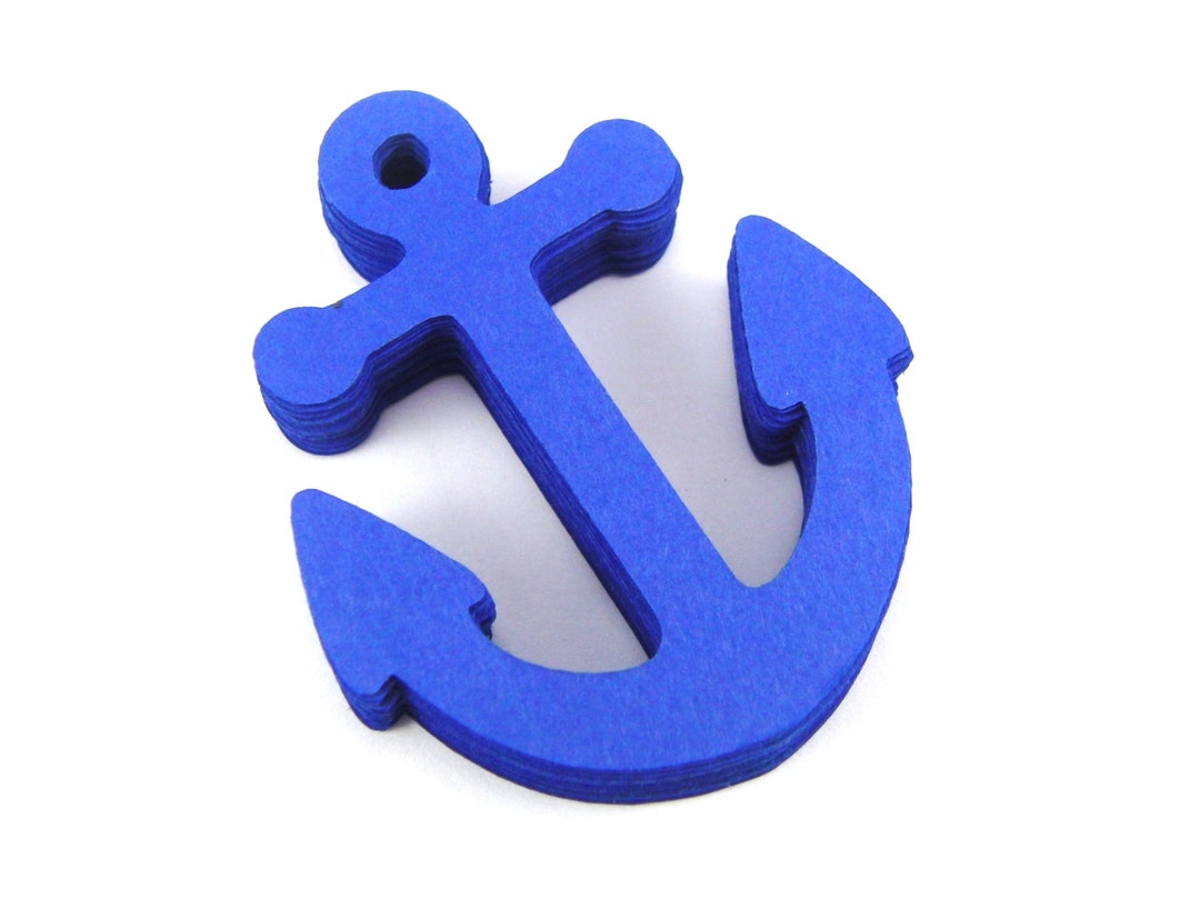 Anchor Paper Cut Outs Set of 25 - Etsy