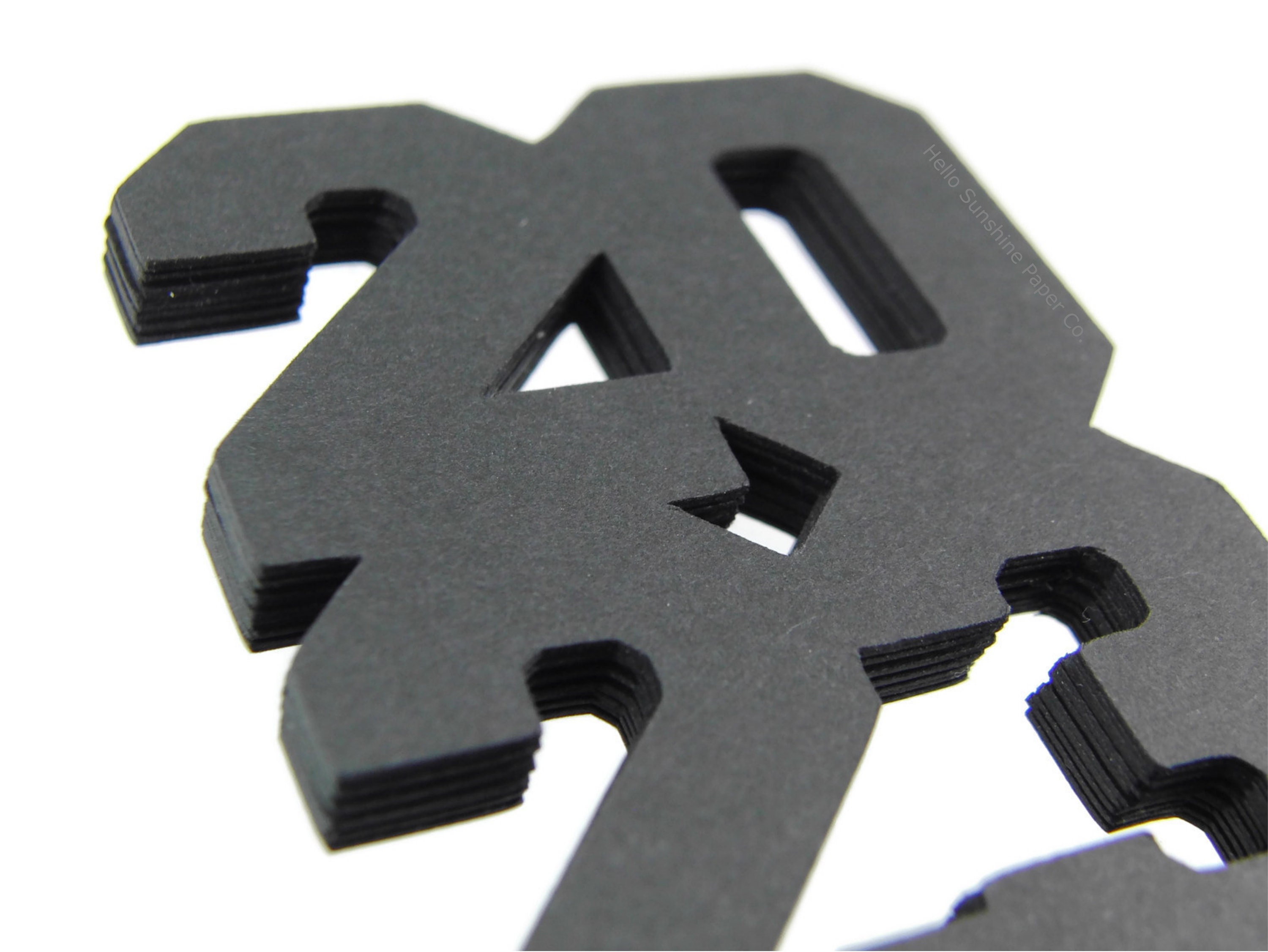 2023 Paper Cut Outs Set of 20 - Etsy