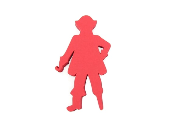 Pirate Paper Cut Outs Set of 25 | Etsy