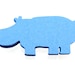 Hippo Paper Cut Outs Set of 25 - Etsy