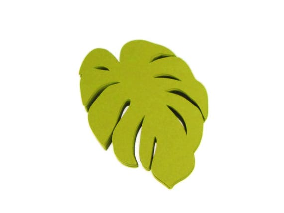 Monstera Leaf Paper Cut Outs set of 25 by Hello Sunshine | Catch My Party