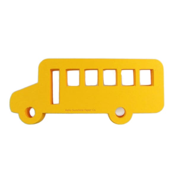 School Bus Cut Out - Etsy