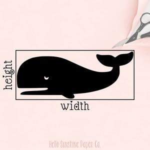 Juego de recortes de papel ballena de 25 - Etsy España