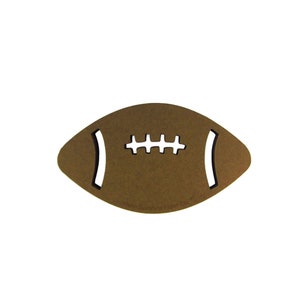 Football Paper Cut Outs Set of 25 - Etsy