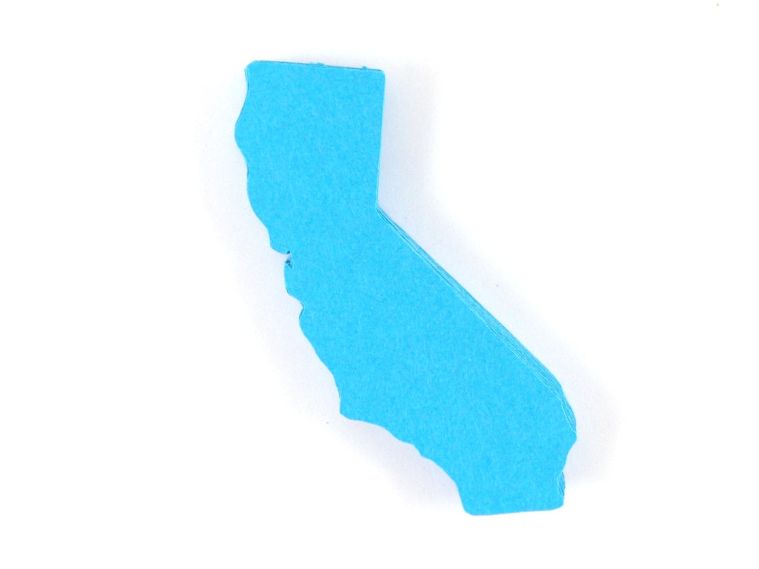 California Paper Cut Outs Set of 25 - Etsy