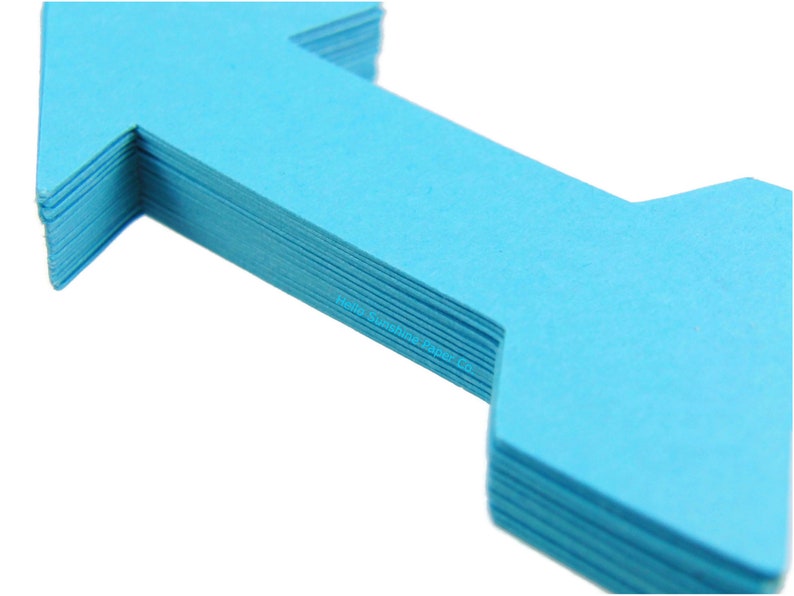 Chunky Arrow Paper Cut Outs Set of 25 | Etsy