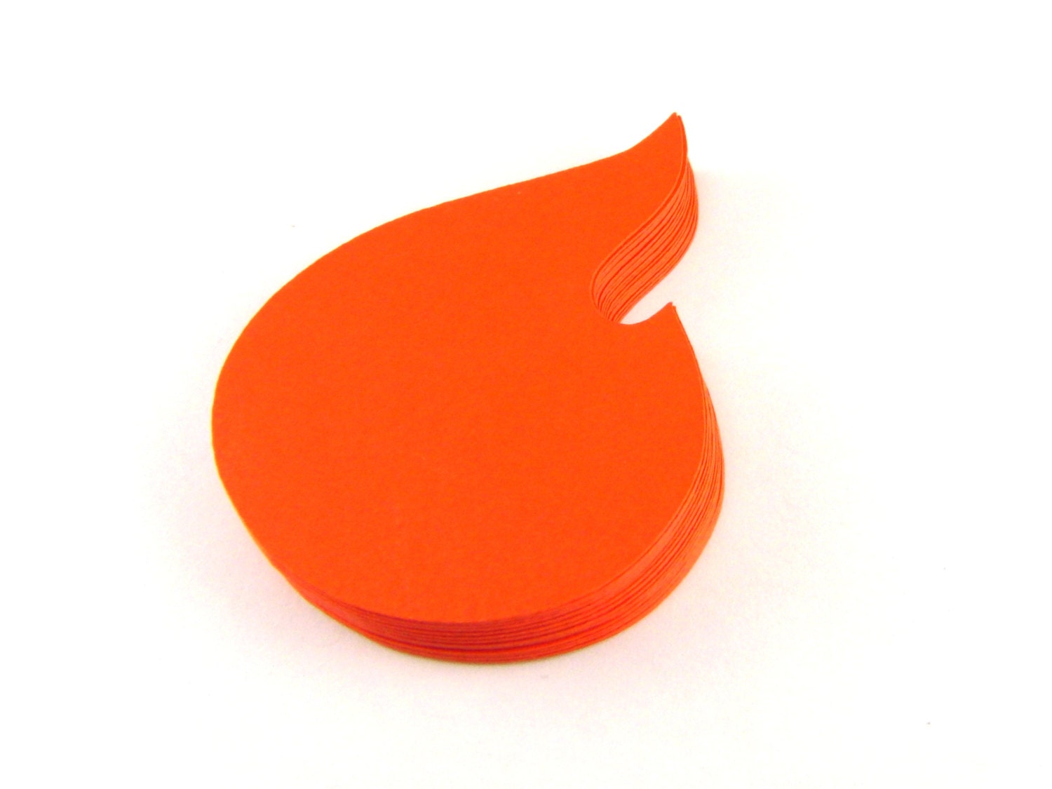 Flame Paper Cut Outs Set of 25 - Etsy