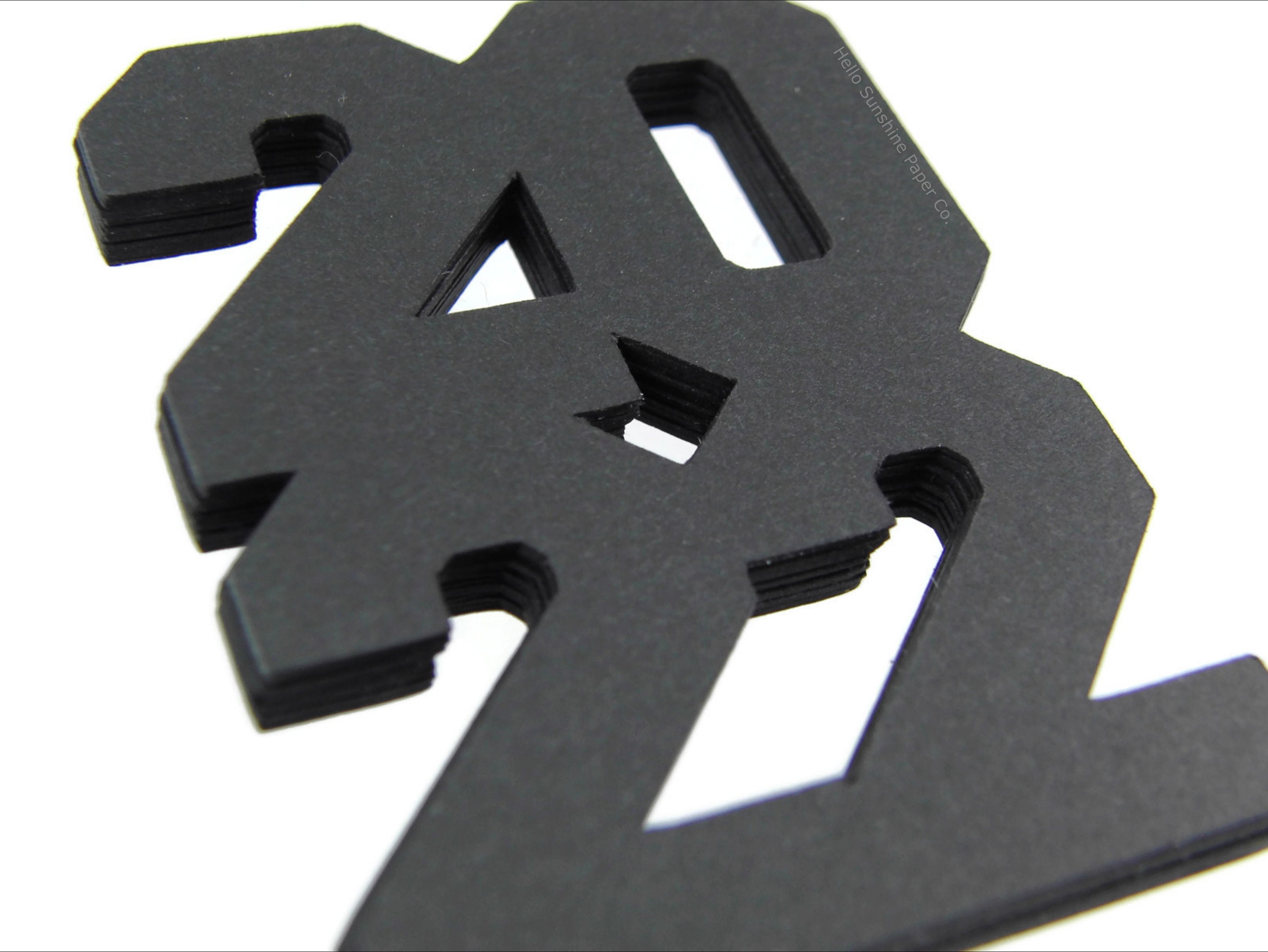 2022 Paper Cut Outs set of 20 | Etsy