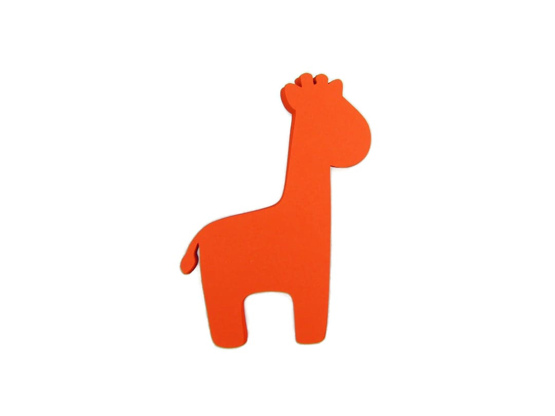 Giraffe Paper Cut Outs Set of 25 - Etsy