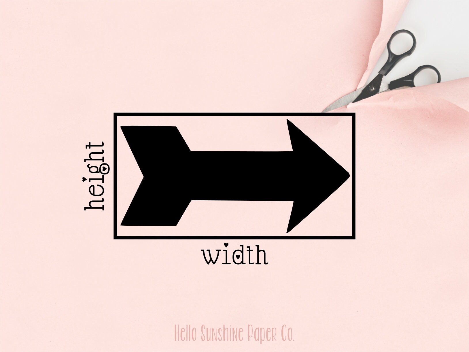 Chunky Arrow Paper Cut Outs set of 25 | Etsy