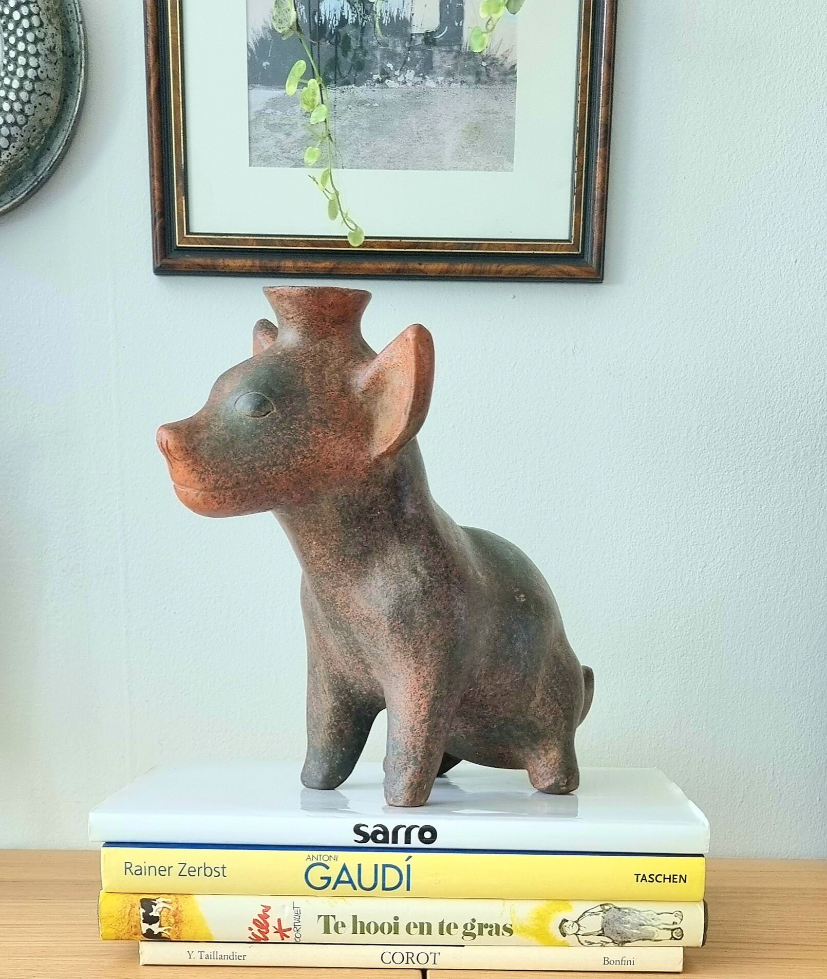 Vintage Ceramic Replica of Colima Dog Vessel - Etsy