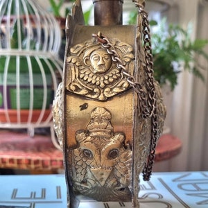 Antique Ornate East European Powder Flask. - Etsy