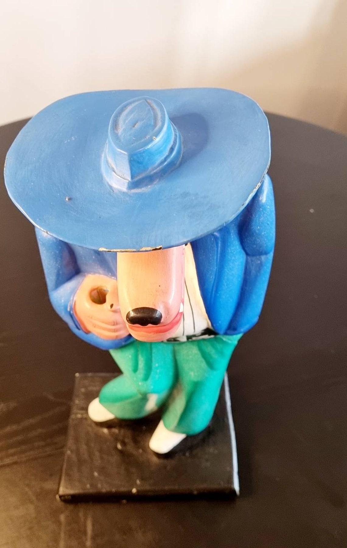 Wooden Sculpture of Coyote Man. Unsigned. - Etsy