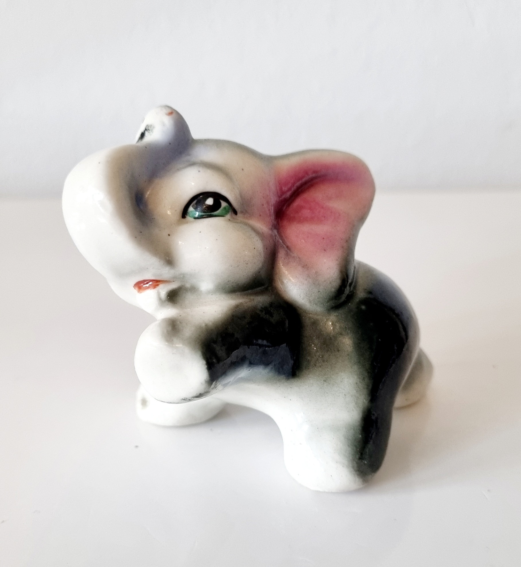Vintage Set of 3 Porcelain Baby Elephants. - Etsy