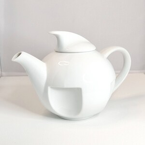 White Ceramic Nesting Tea Set. Captain Picard's Teaset. | Etsy