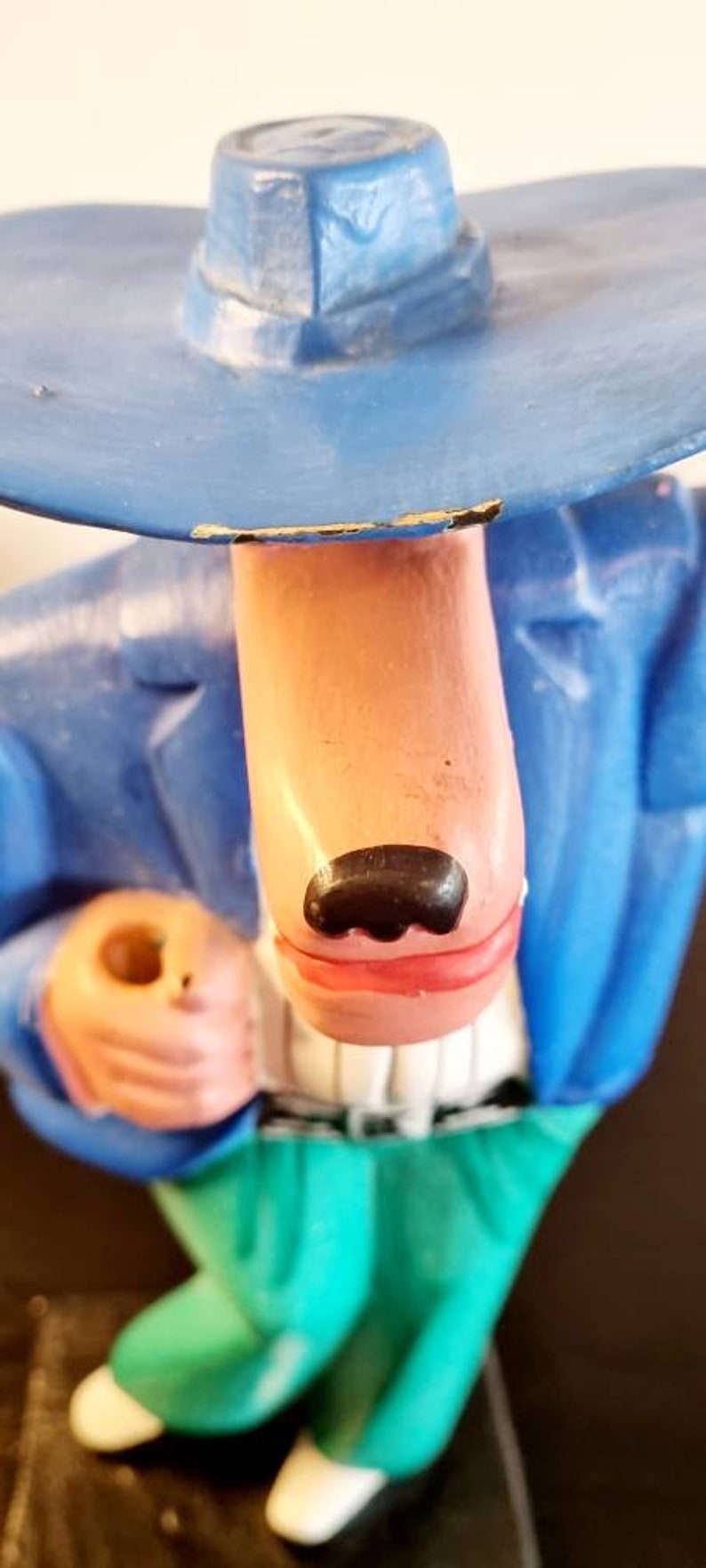 Wooden Sculpture of Coyote Man. Unsigned. - Etsy