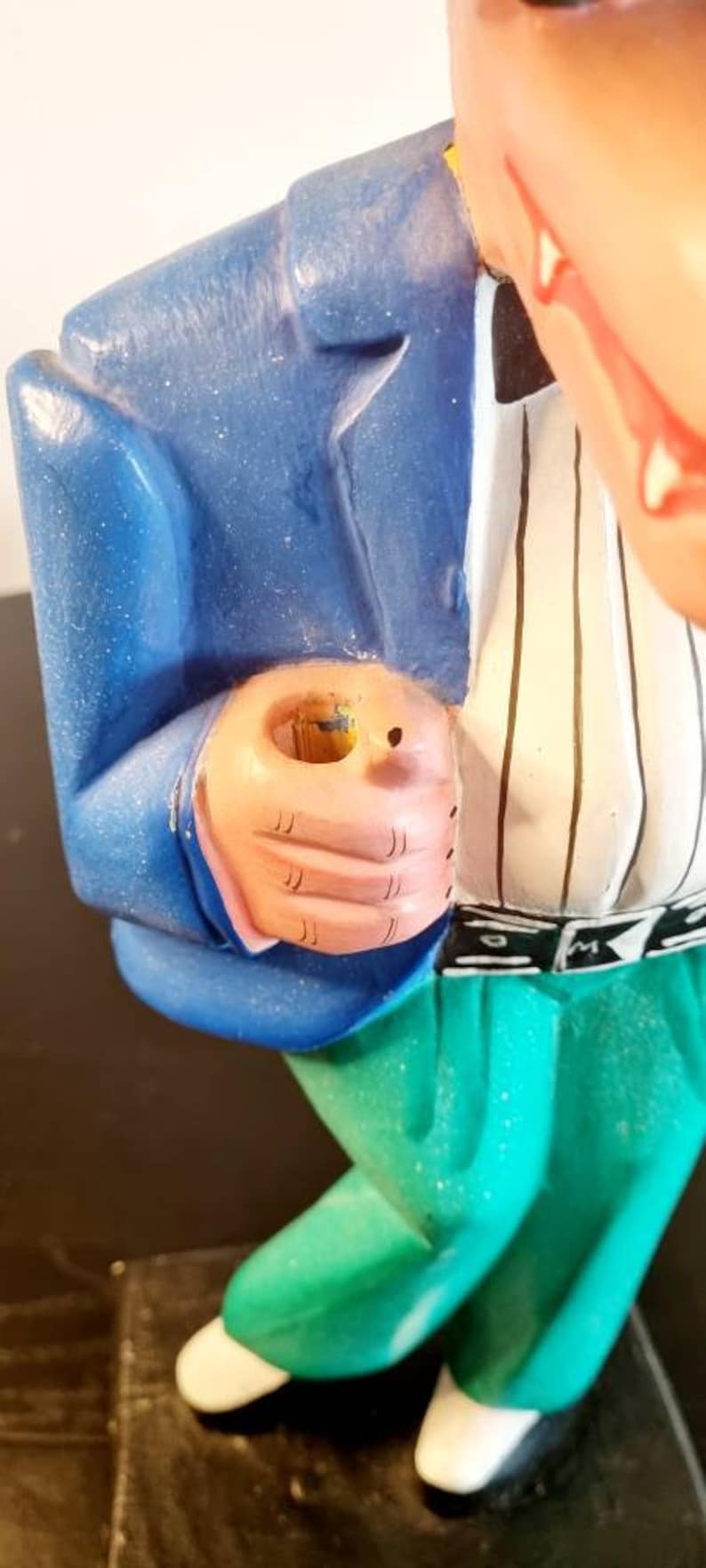 Wooden Sculpture of Coyote Man. Unsigned. - Etsy