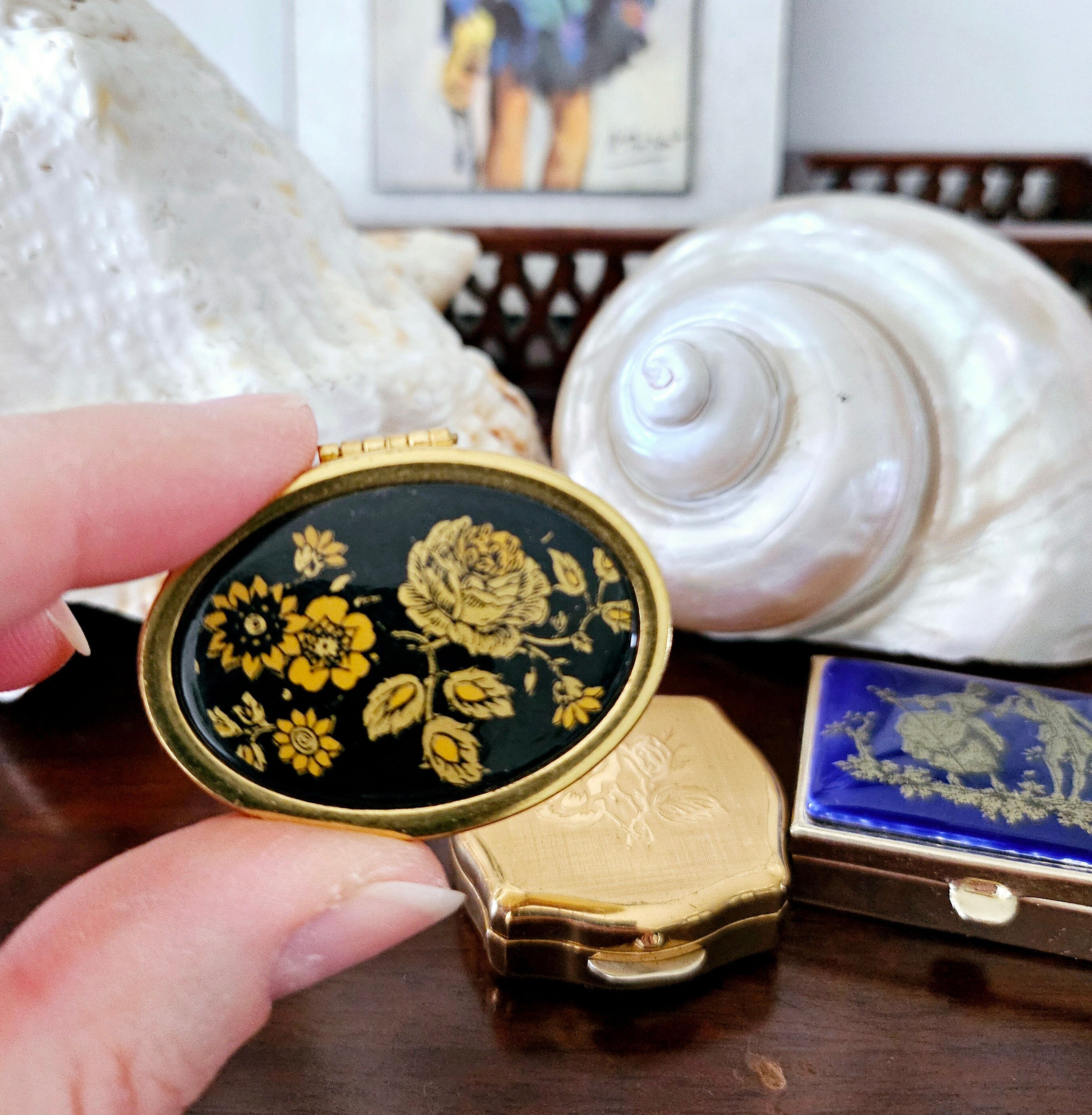 Vintage Set of 3 Pill Boxes - Etsy