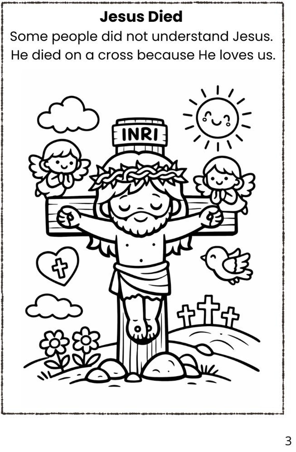 Easter Coloring Activity Book for Kids - Etsy