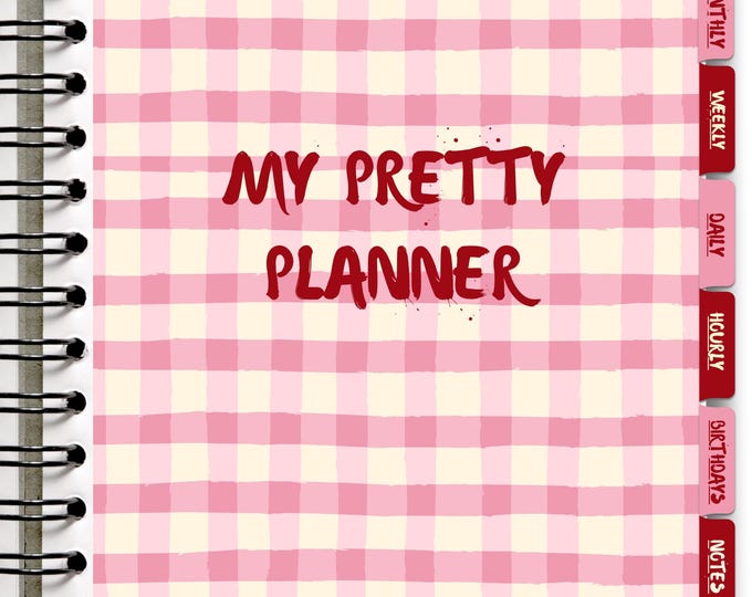 Digital Interactive Girly Planner 2026 | All-in-one Yearly, Monthly ...