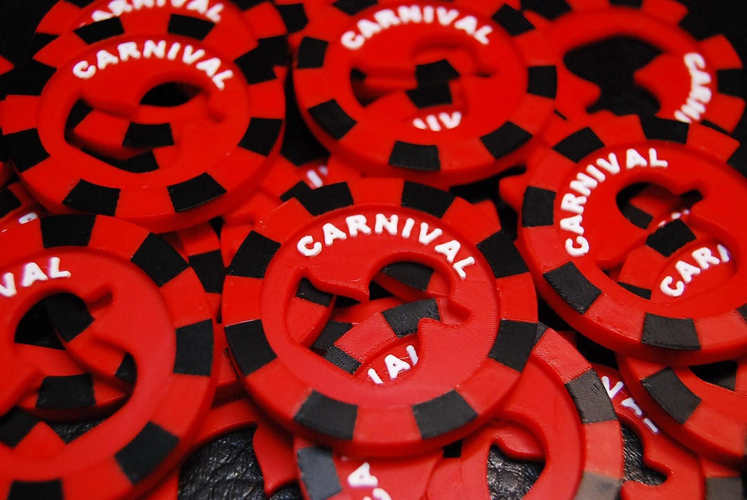 20- Carnival Duck Cruise Coins, Poker Chip | Custom Ship Souvenir ...