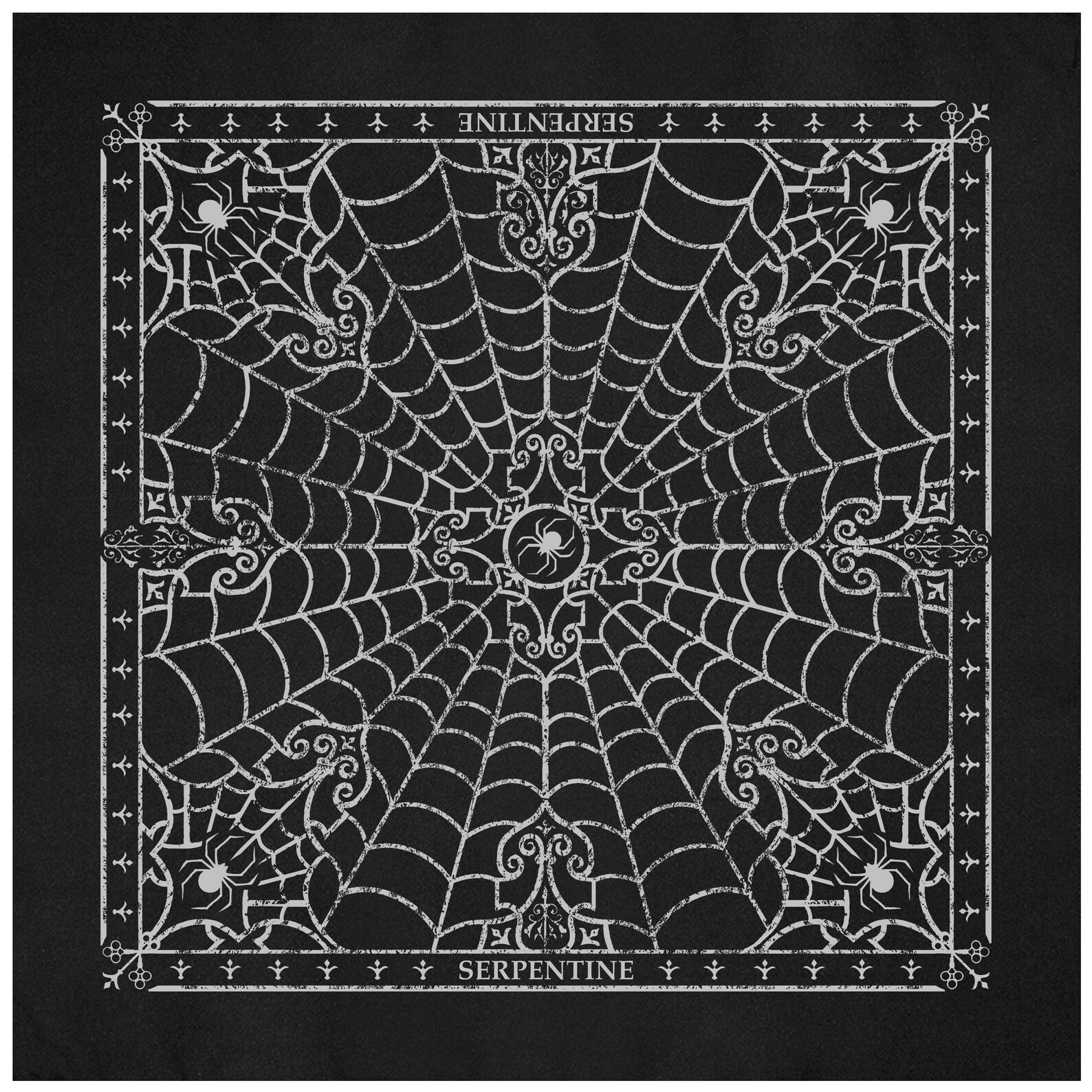 Winters Web Bandana - Etsy